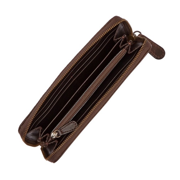 Frye | Bags | Frye Melissa Western Leather Zip Wallet | Poshmark